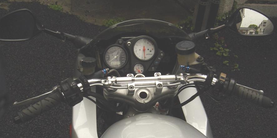 VTR1000F FireStorm Pipe Bar Conversion